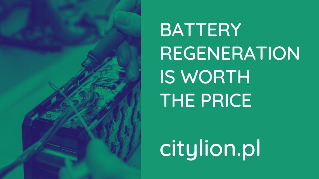 Why is battery regeneration worthwhile? – City Lion